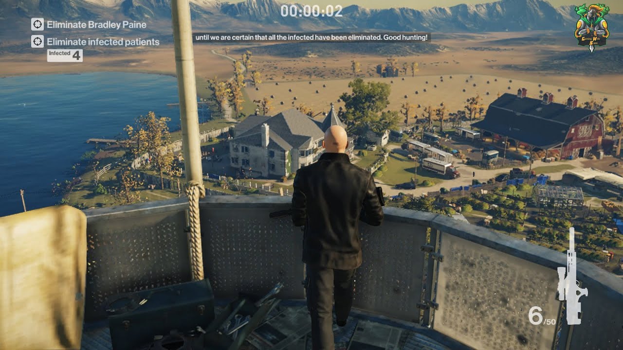 Hitman 2 USA Mai Sniper Ke Saath Very Deadly Combo| Be Safe Criminals ...