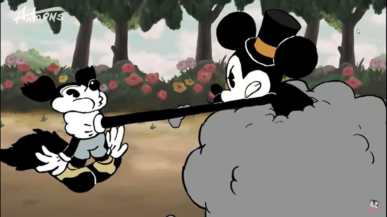 old cartoons fight cloud - YouTube