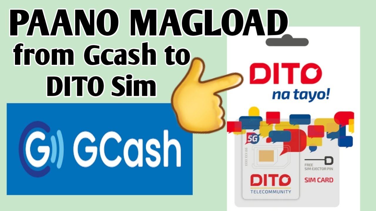 STEPS HOW TO LOAD DITO SIM USING GCASH | PAANO MAGLOAD sa DITO APP ...