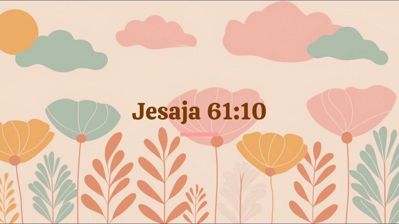 Week 5 Jesaja 61:10 - YouTube
