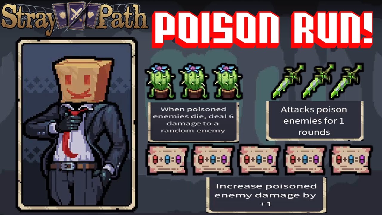 Poison RUN!! Stray Path! - YouTube