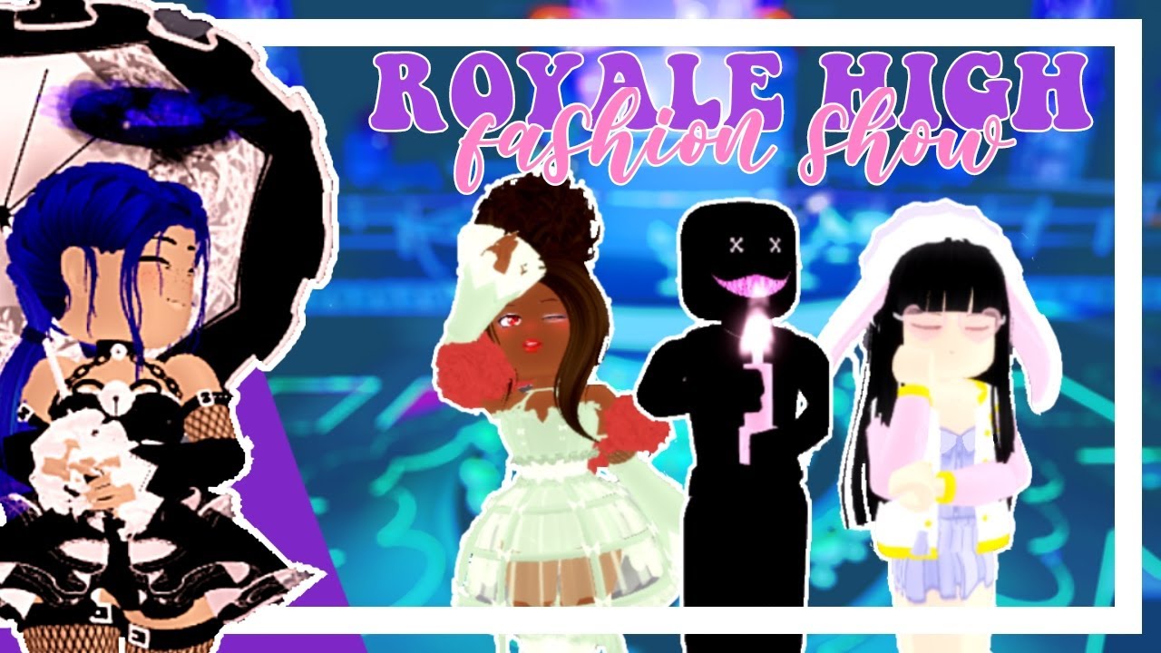 FASHION SHOW in ROYALE HIGH! (Roblox Royale High) - YouTube