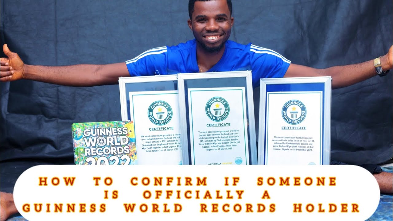 How To Know Who Is A Guinness World Records Holder ️ Tutorials - YouTube