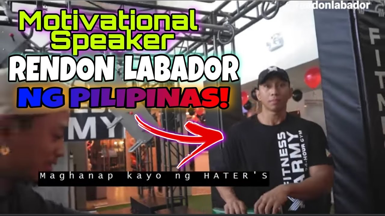 LUPET NG MOTIVATION MO BOSS RENDON! - YouTube