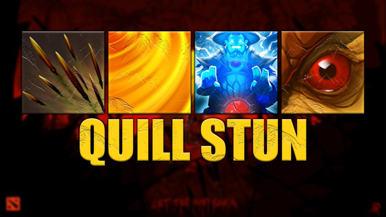 Quill Stun AFTERSHOCK + QUILL SPRAY | Ability Draft - YouTube