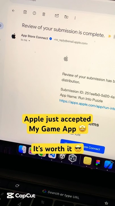 Apple just accepted my Game app 🥳 #gaming #gamedev #games #indiegame #apple #dev #shorts - YouTube