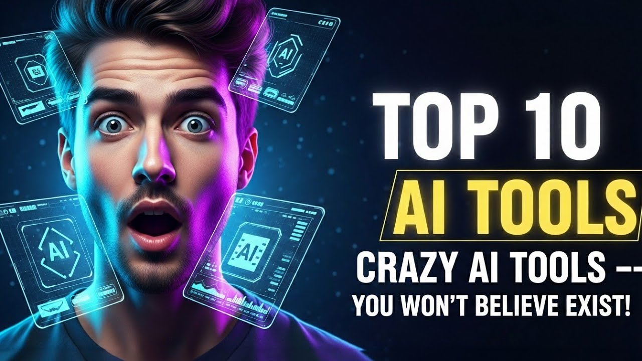 Top 10 Crazy AI Tools You Won’t Believe Exist! - YouTube