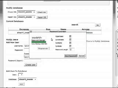 Creating a MySQL database and Importing table in cPanel - YouTube
