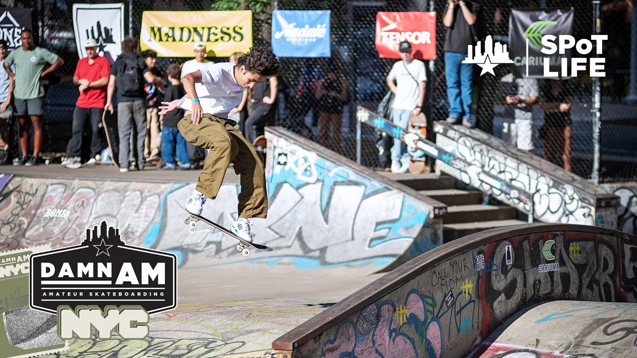 Damn Am NYC 2022 Finals & Best Trick: Presented by Cariuma - SPoT Life ...