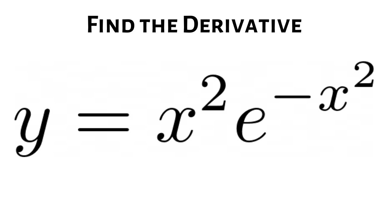 Learn How to Use the Product Rule and Chain Rule to Differentiate a ...