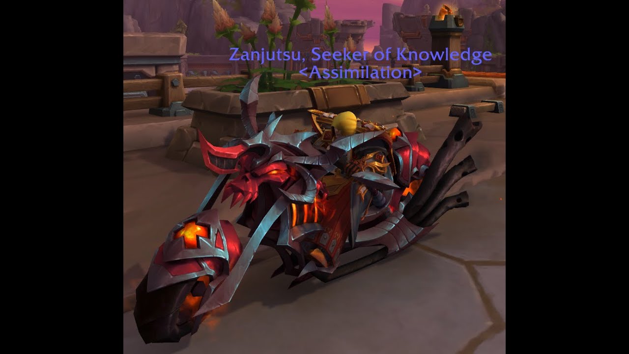 Hateforged Blazecycle + Thrillbot 9000 (Mtn Dew promotion) WoW: The War ...