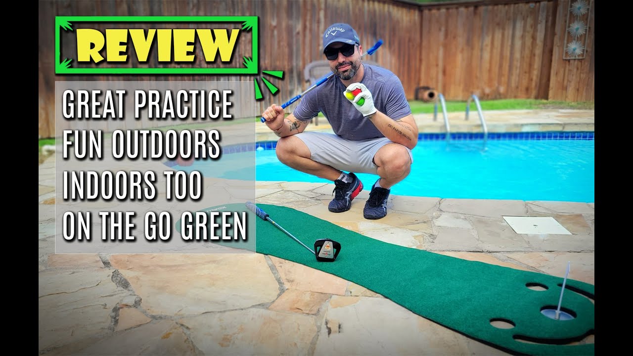 KOFULL Putting Green Mats Set for Golf Putting - Product Review - YouTube