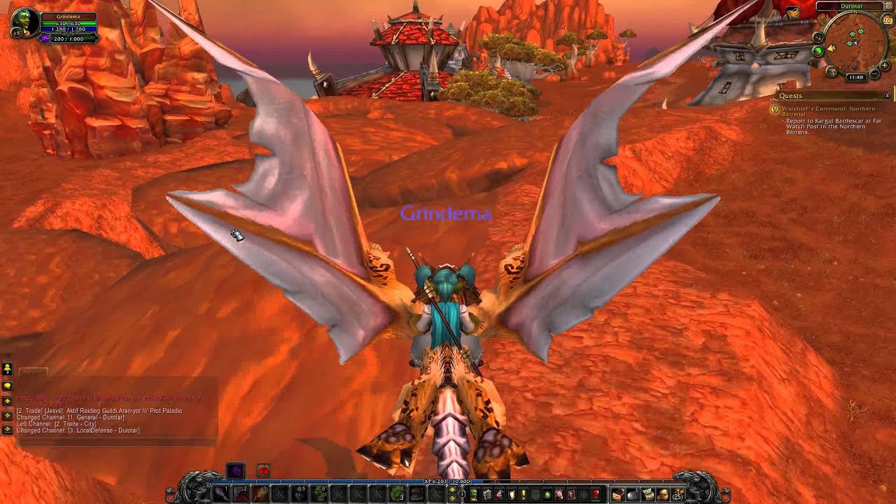 WoW quest #601 Warchief's Command Northern Barrens! - YouTube