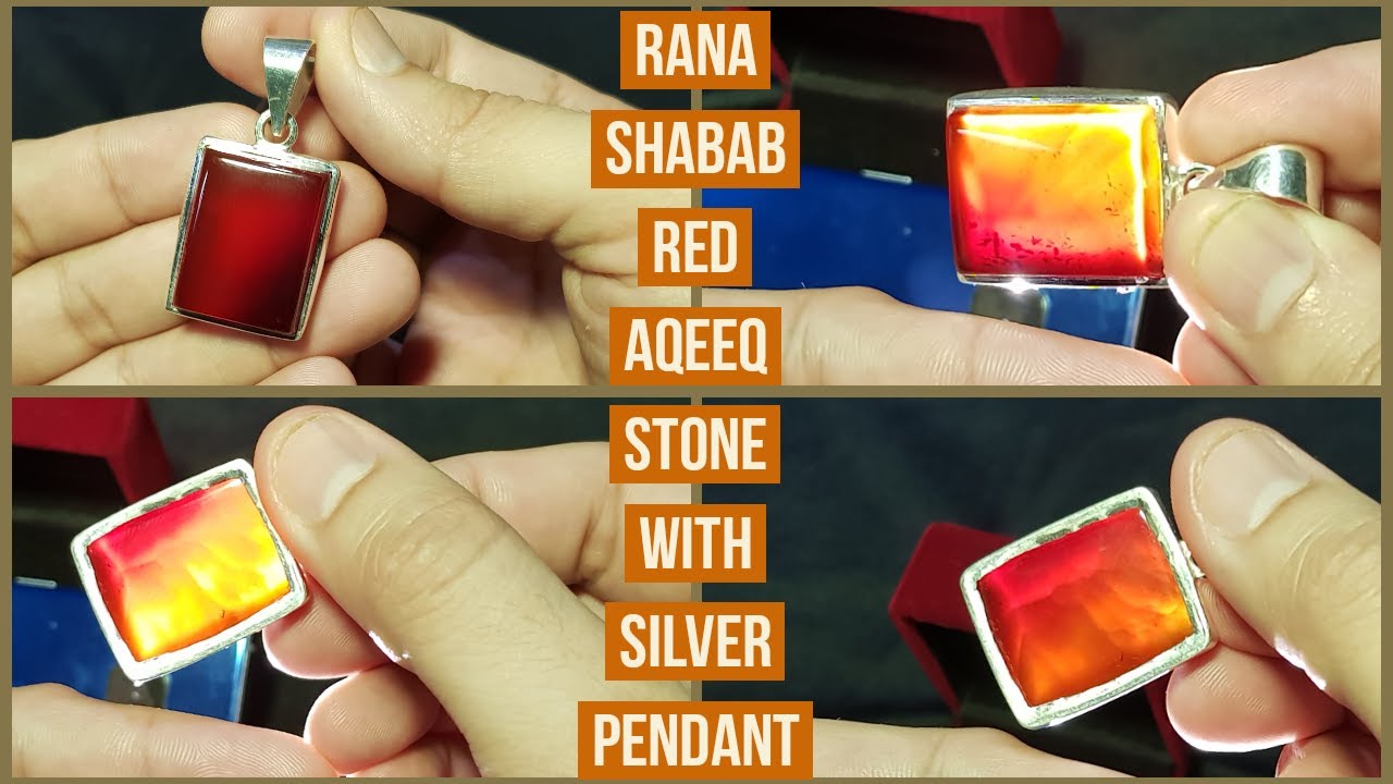 aqeeq stone pendant | how to idientify original aqeeq | Asli Aqeeq Ki ...