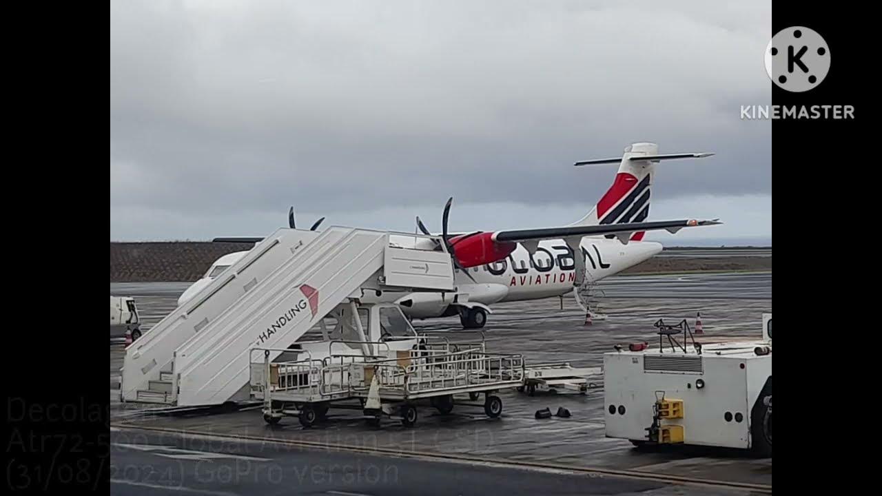 Decolagens Atr72-500 Global Aviation 5T-CSD (31/08/2024) - YouTube