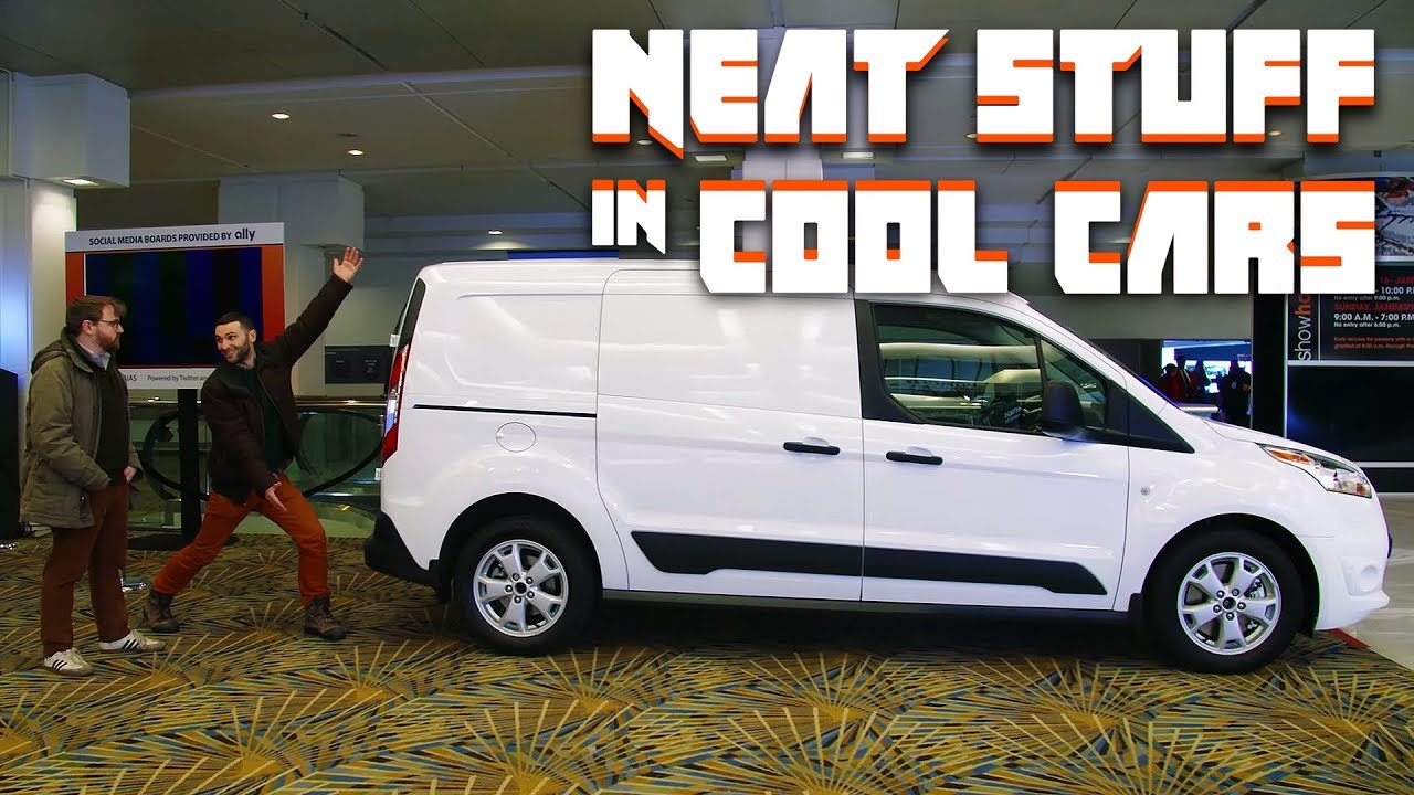 We Lived In A Van At The Detroit Auto Show - YouTube