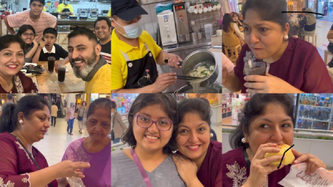 Trying different food in Malaysia with family | Food vlog - YouTube