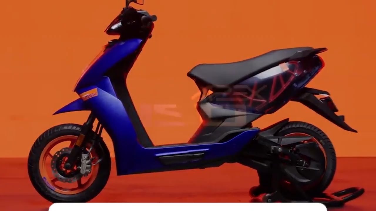 First Electric Scooter With Transparent Frame In The World: Ather 450 ...