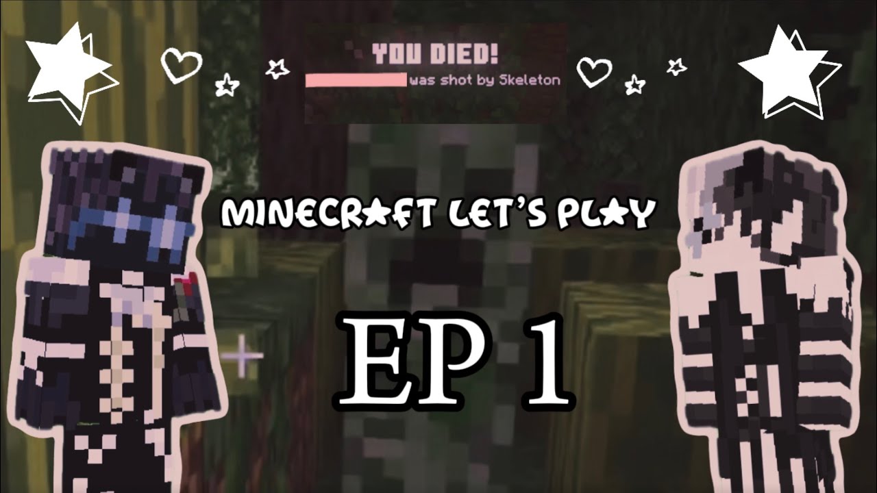 STARTING A NEW WORLD! Minecraft Let’s Play Episode 1: Creeper? Awe man ...
