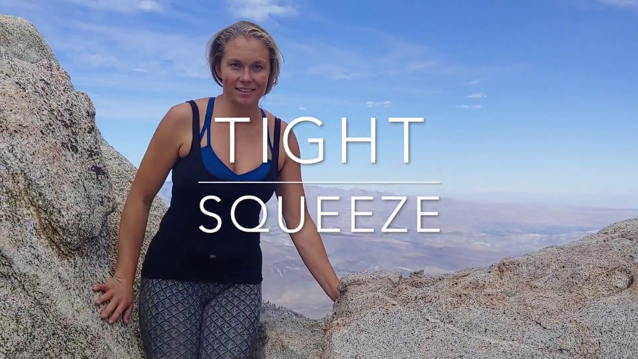 Tight Squeeze: under a rock - YouTube