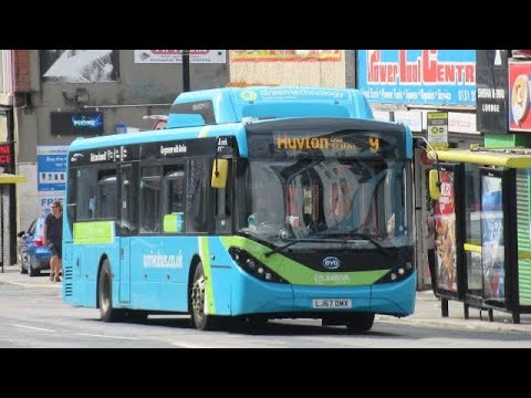 Arriva North West BYD Enviro200EV 7008 running 68 - Aigburth Vale ...