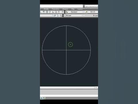 #Autocad 2d commands polar array with explode shorts# - YouTube