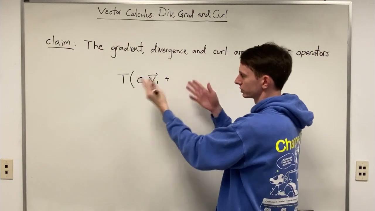 Vector Calculus: Lecture 13/29 - Properties of Vector Operators - YouTube