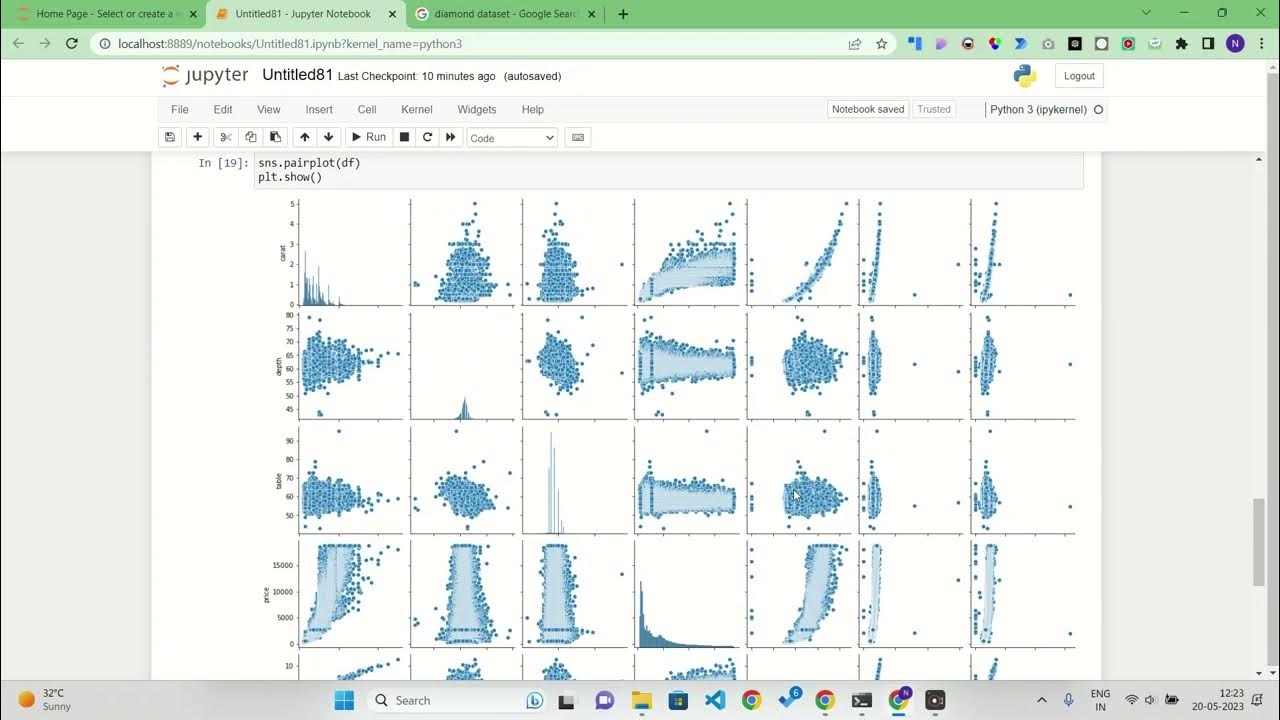 Diamond Dataset - Machine Learning - sklearn - XGBRFRegressor/Decision Tree Model - YouTube