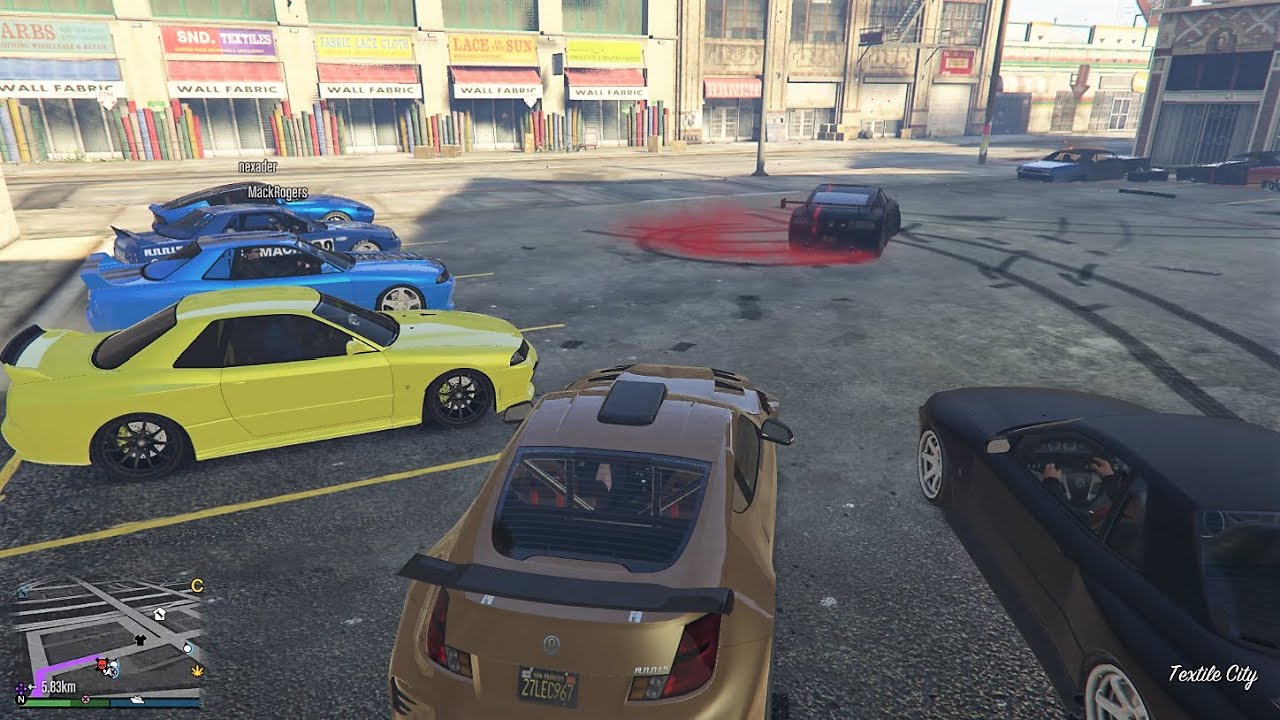 Nissan Car Meet - Skyline, 370Z, Devil Z... and others (GTA Online ...