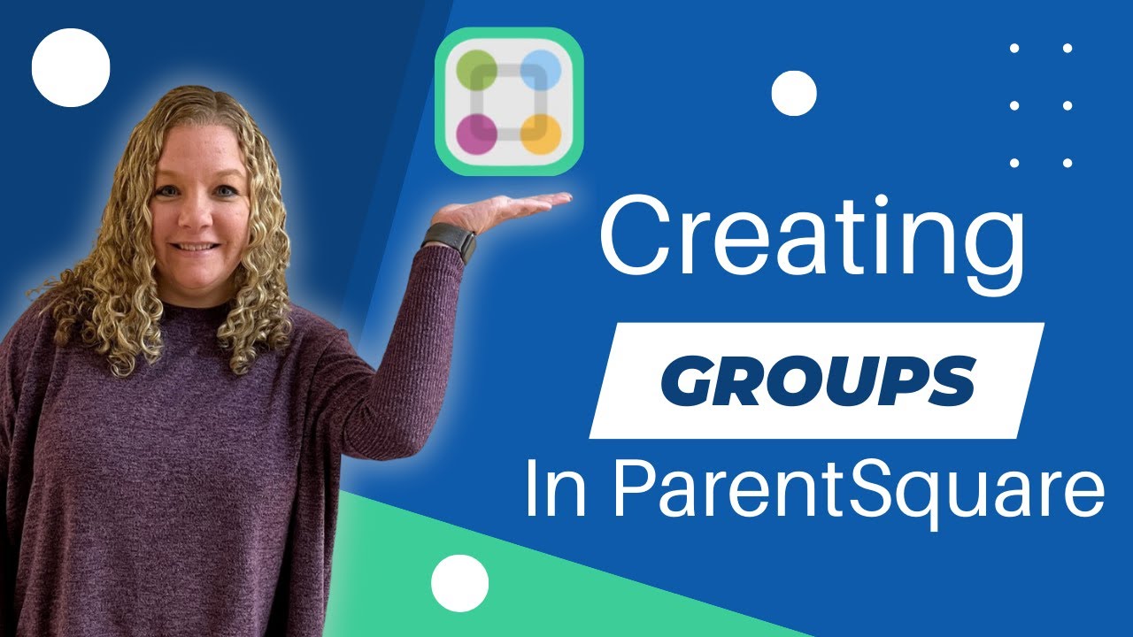 Creating Groups in ParentSquare - YouTube