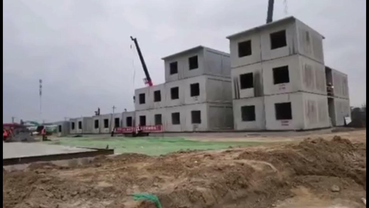 Fast installation prefabricated concrete modular house. Build a ...
