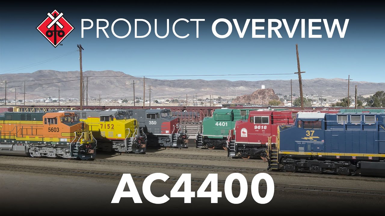 Overview: The All-New Rivet Counter HO Scale GE AC4400CW - YouTube