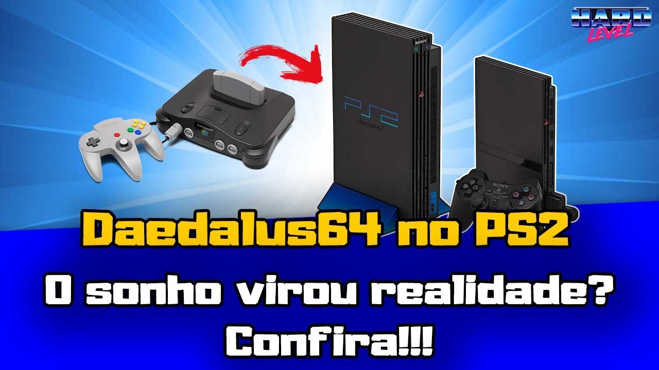 Daedalus64 no PS2! Sim! Emulador de Nintendo 64 no imortal Playstation ...