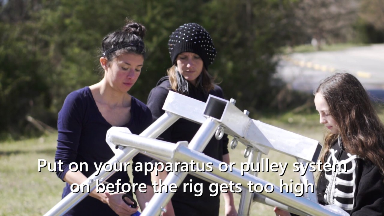 Circus Gear Aerial Rig Instructional Video - YouTube