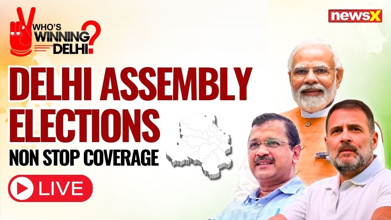 Delhi Election Live | Who's Winning Delhi? | Arvind Kejriwal | BJP ...
