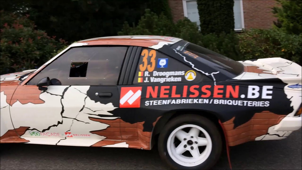 Opel Manta 400 testdrive rear axle and brakes - YouTube