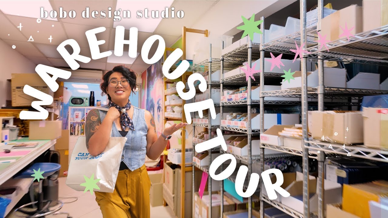 What My Stationery Business ACTUALLY Looks Like | Honest Warehouse Tour ...