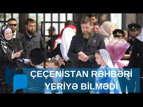 Ramzan Kadırov yeriyə bilmir - GÖRÜNTÜLƏR