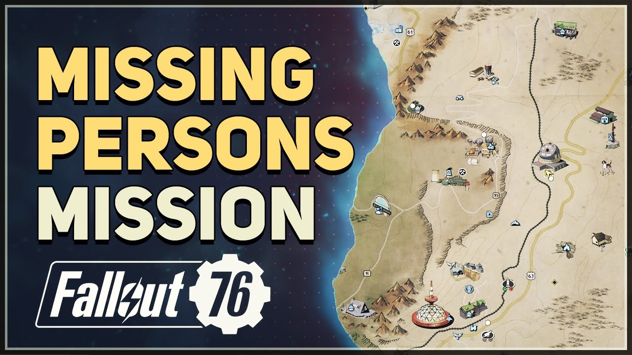 Missing Persons Fallout 76 - YouTube