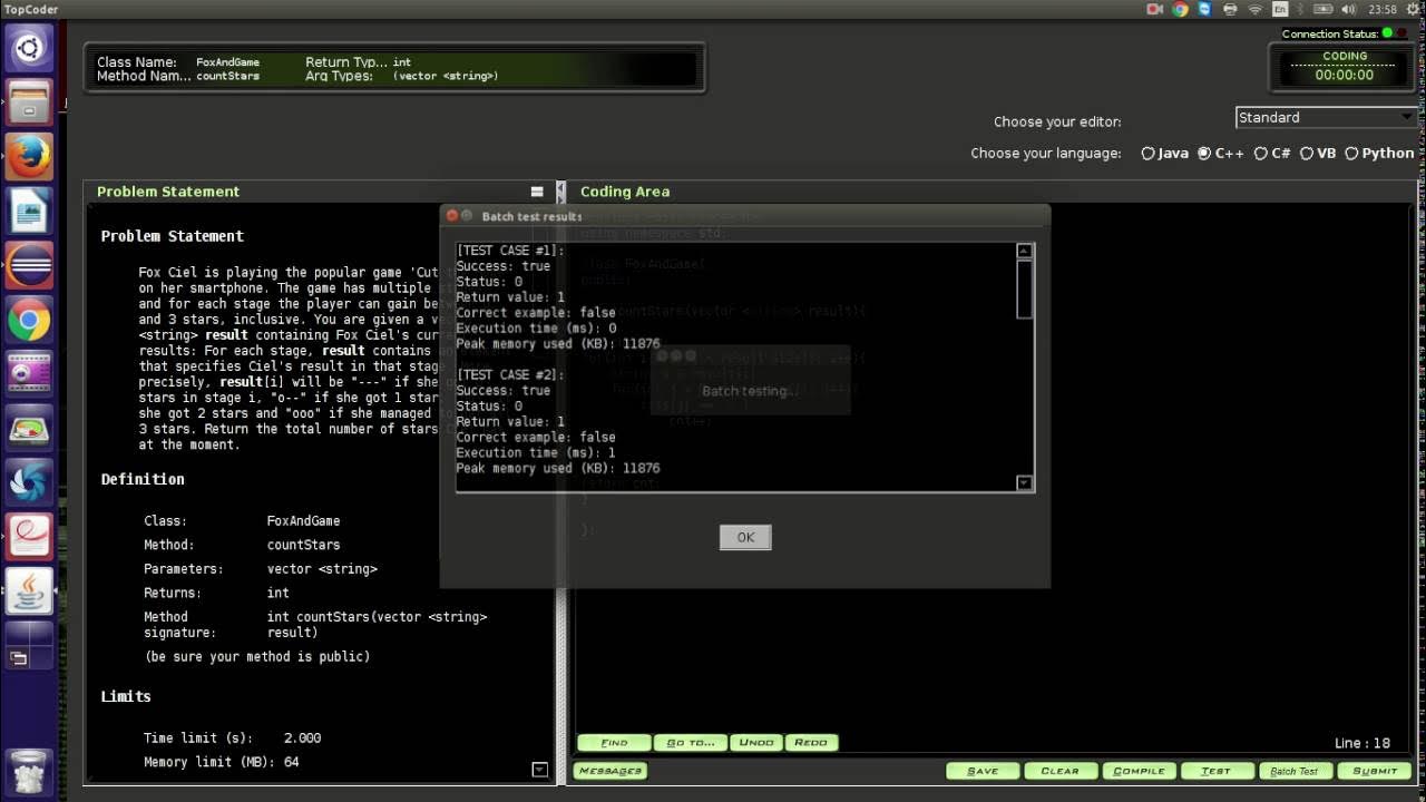 Solving your first problem on Topcoder (Arabic) - YouTube