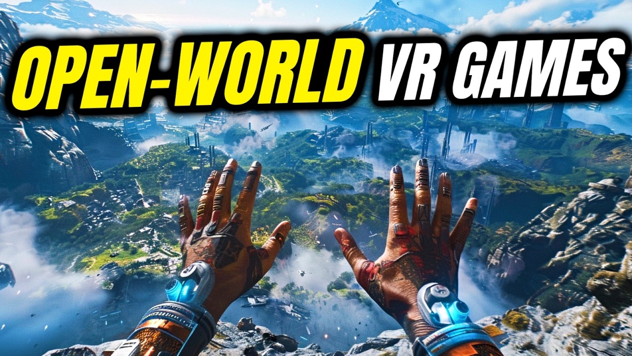 Top 15 Open-world VR Games You Should Play In 2025! For Meta Quest 3 ...