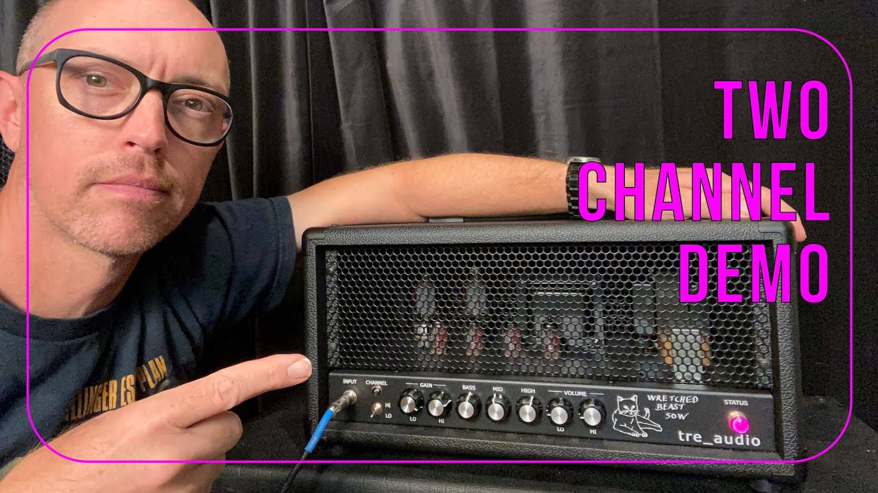 The Two Channels of the Wretched Beast 50 Watt Guitar Amp by tre_audio ...