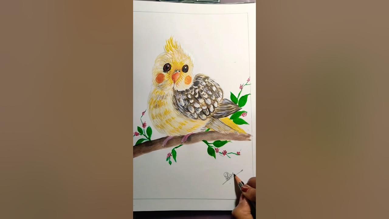 How to draw bird easy for beginners || Bird drawing | simple bird ...