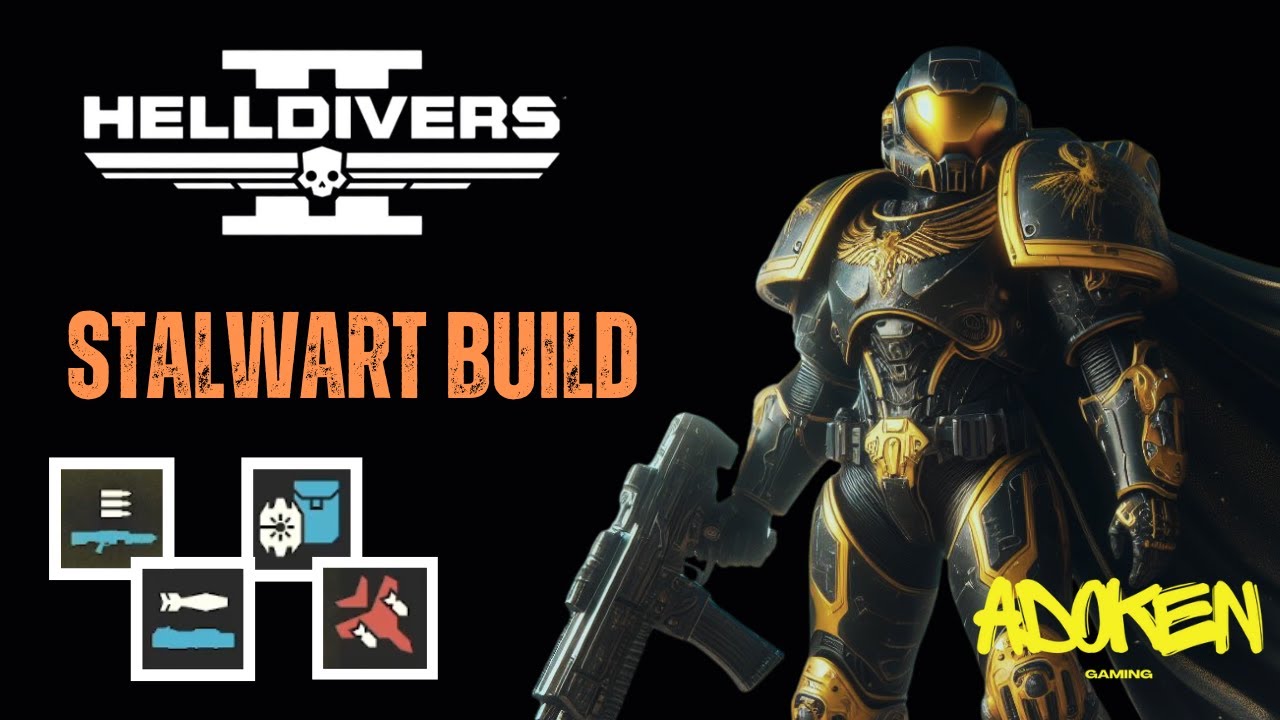 Helldivers 2 l Solo Queue l Stalwart Build l Guided Gamplay l Helldive Difficulty - YouTube