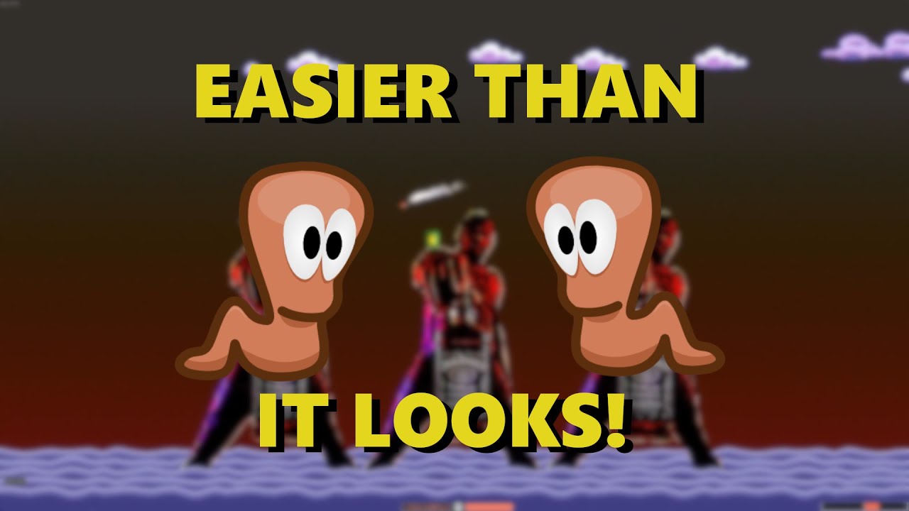 How to make a Worms Armaggedon Map! (READ DESC) - YouTube