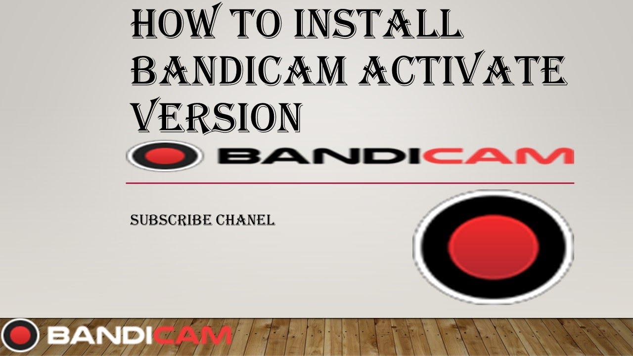 BANDICAM SCREEN RECORDER ACTIVATE VERSION - YouTube