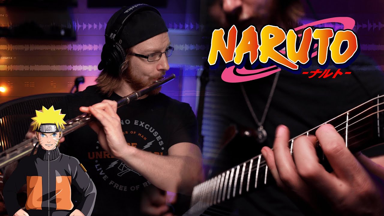 Naruto - The Raising Fighting Spirit Cover Guitar & Flute (with FREE ...