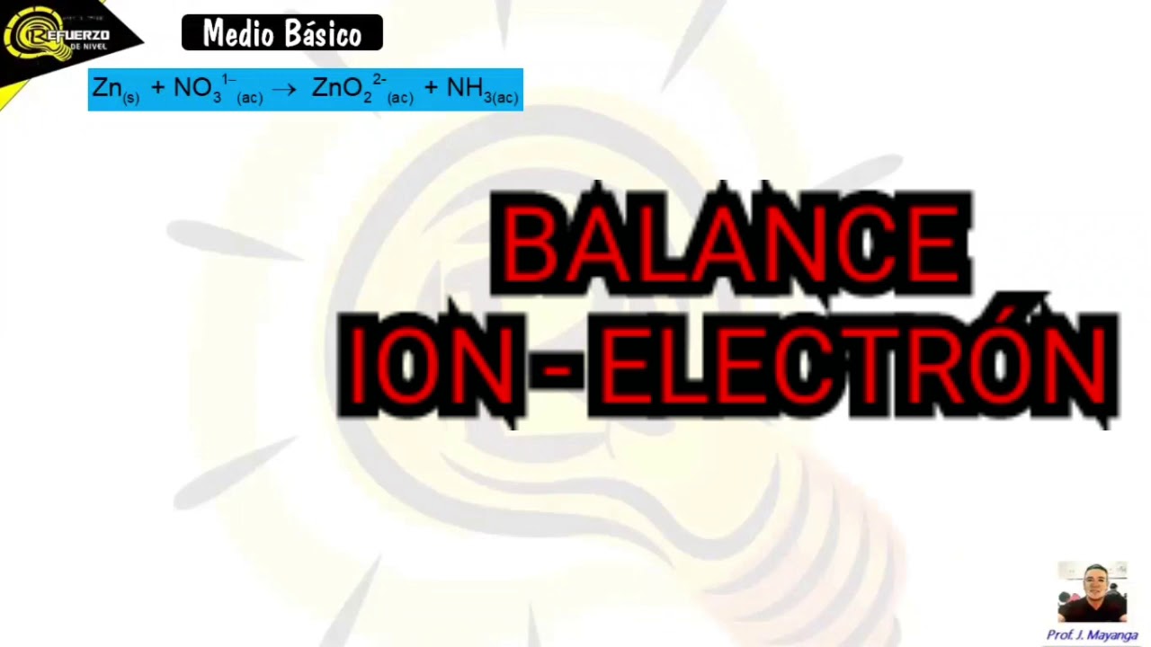 BALANCE ION ELECTRÓN - YouTube
