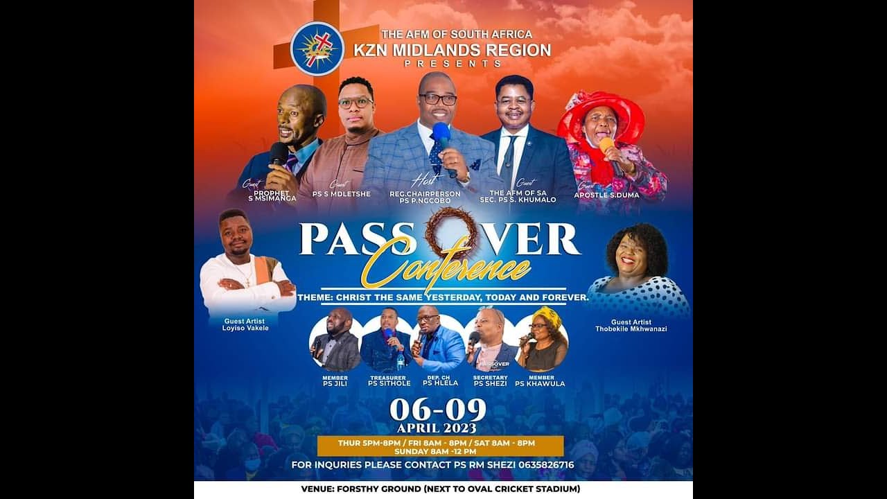 AFM OF SOUTH AFRICA PASSOVER CONFERENCE - YouTube