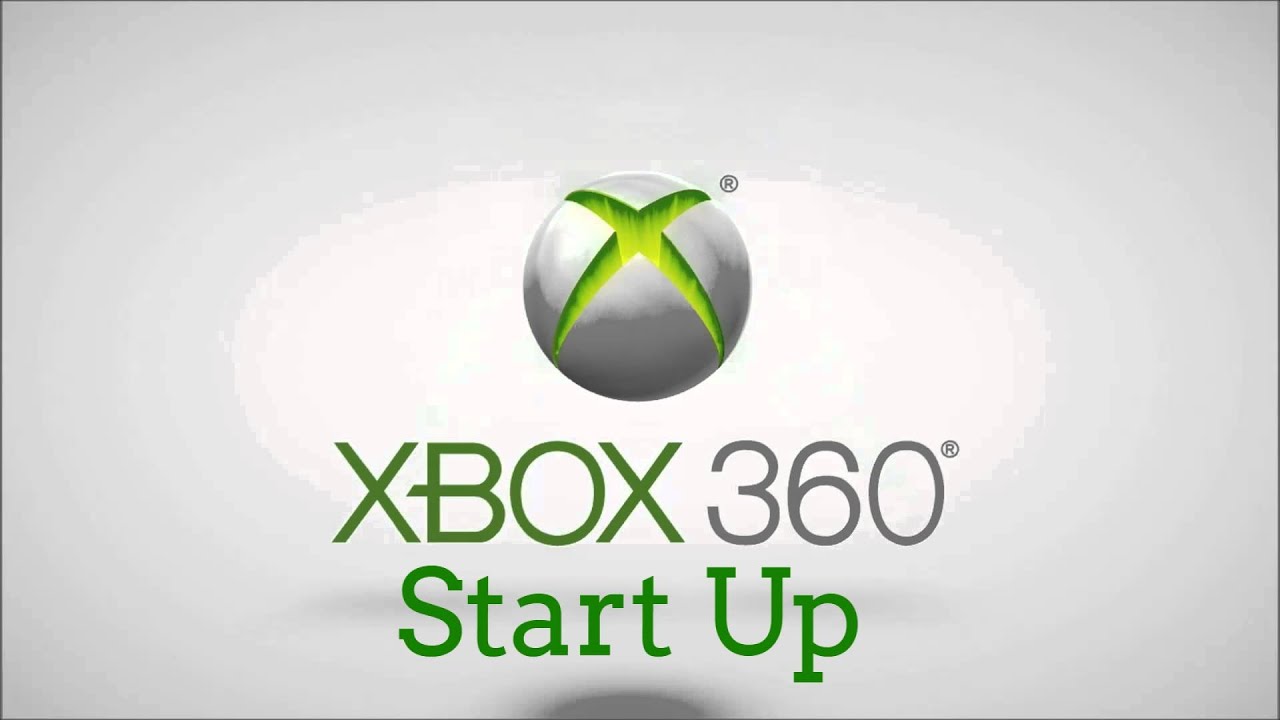 Xbox 360 Startup - YouTube